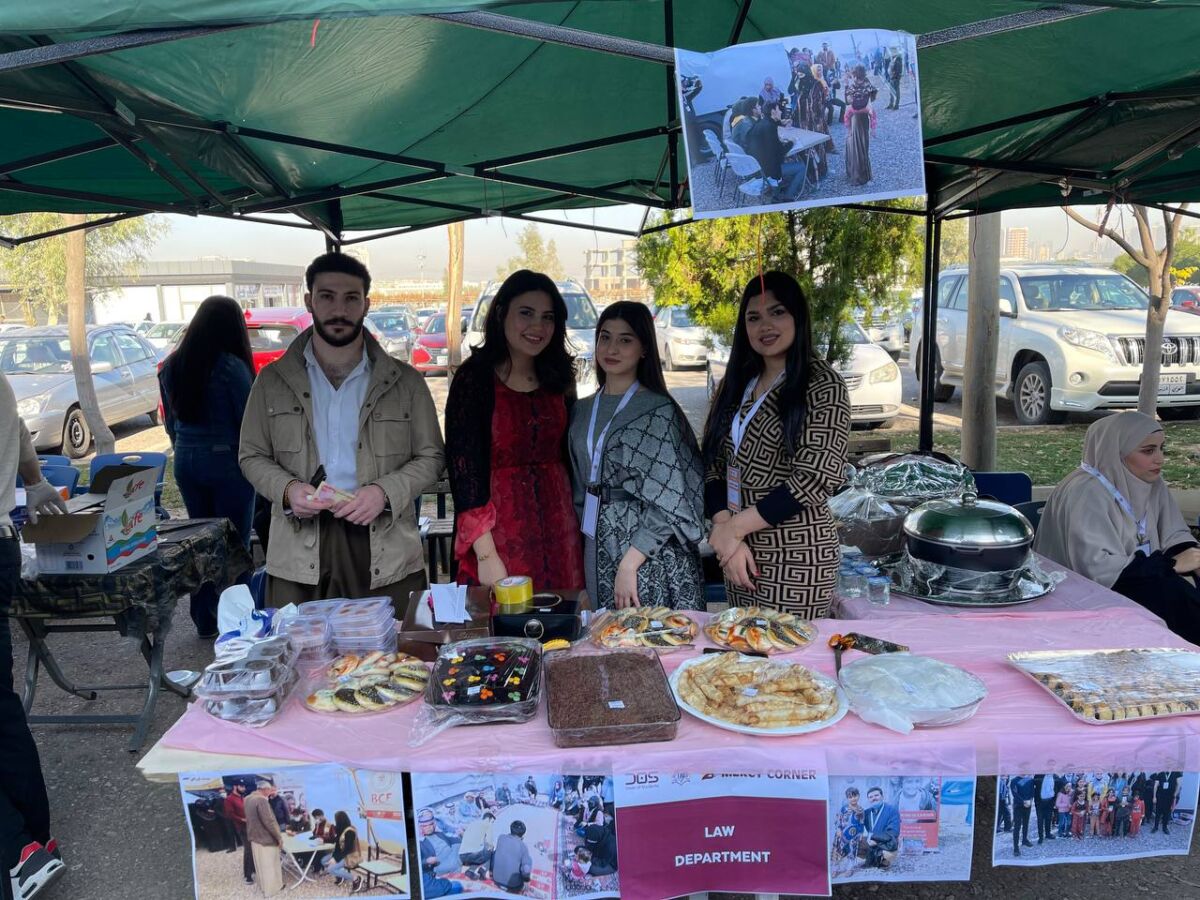 Attending in a Food Sale Event - Law Faculty